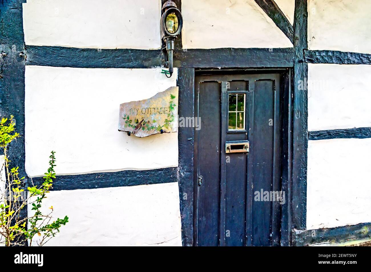 Cottage in Nether Wallop, Hampshire, where Miss Marple (TV) lived Stock ...