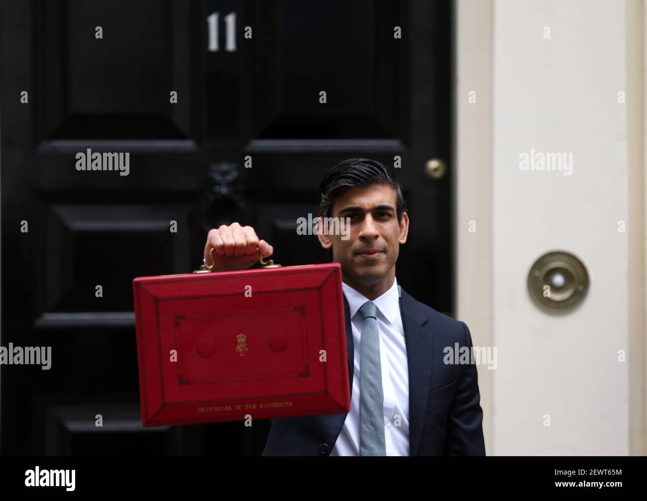 London, England, UK. 3rd Mar, 2021. Chancellor of the Exchequer RISHI ...