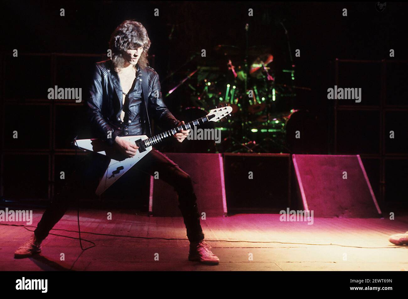 Herman Frank from Accept live at the Hammerswithh Odeon. London ...