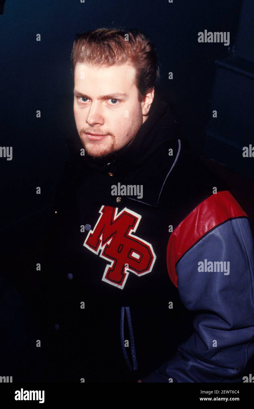 Chris Milnes of Mucky Pup during a photoshoot at the Marquee Club ...