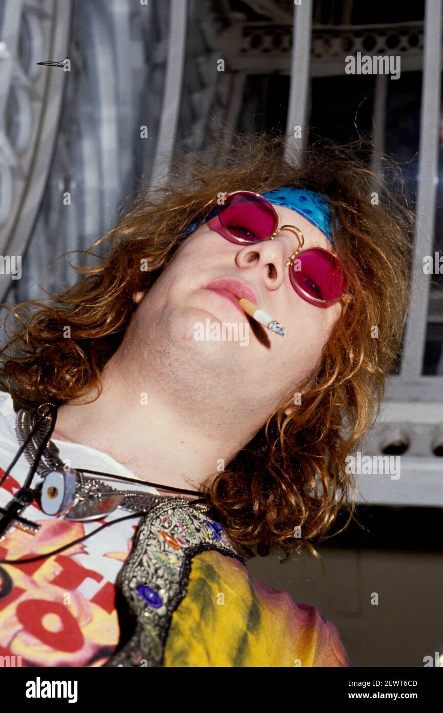 Donnie Vie of Enuff Z'Nuff at a photoshoot at the Columbia Hotel ...