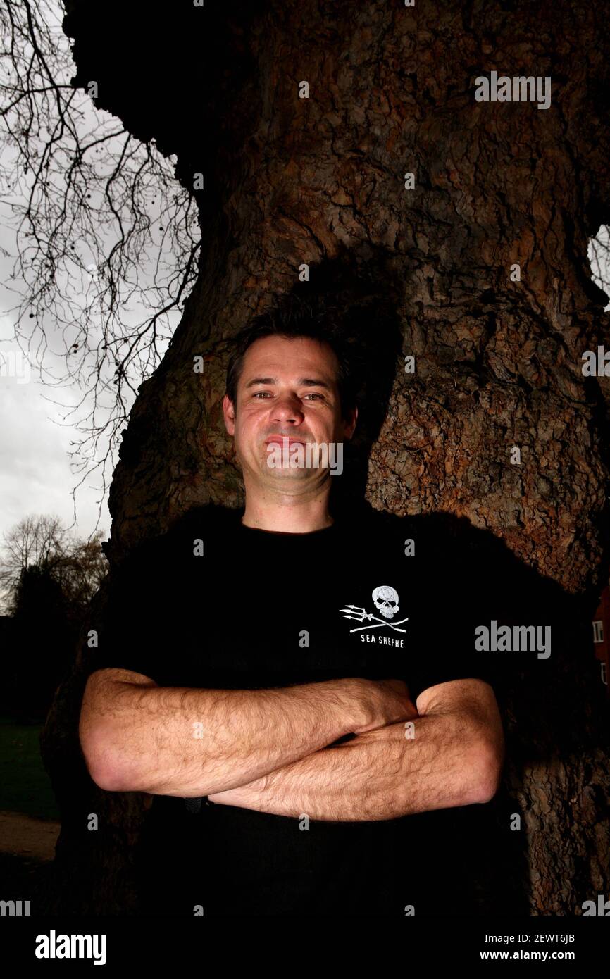 Steve Roast..... Sea Shepheard pic David Sandison Stock Photo - Alamy