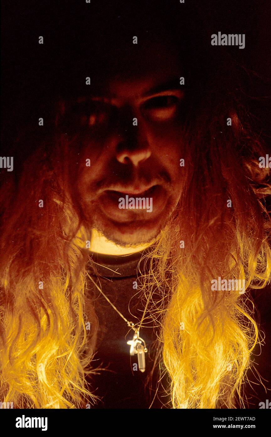 Max Cavalera from Sepultura at a photoshoot at Roadrunner Records ...