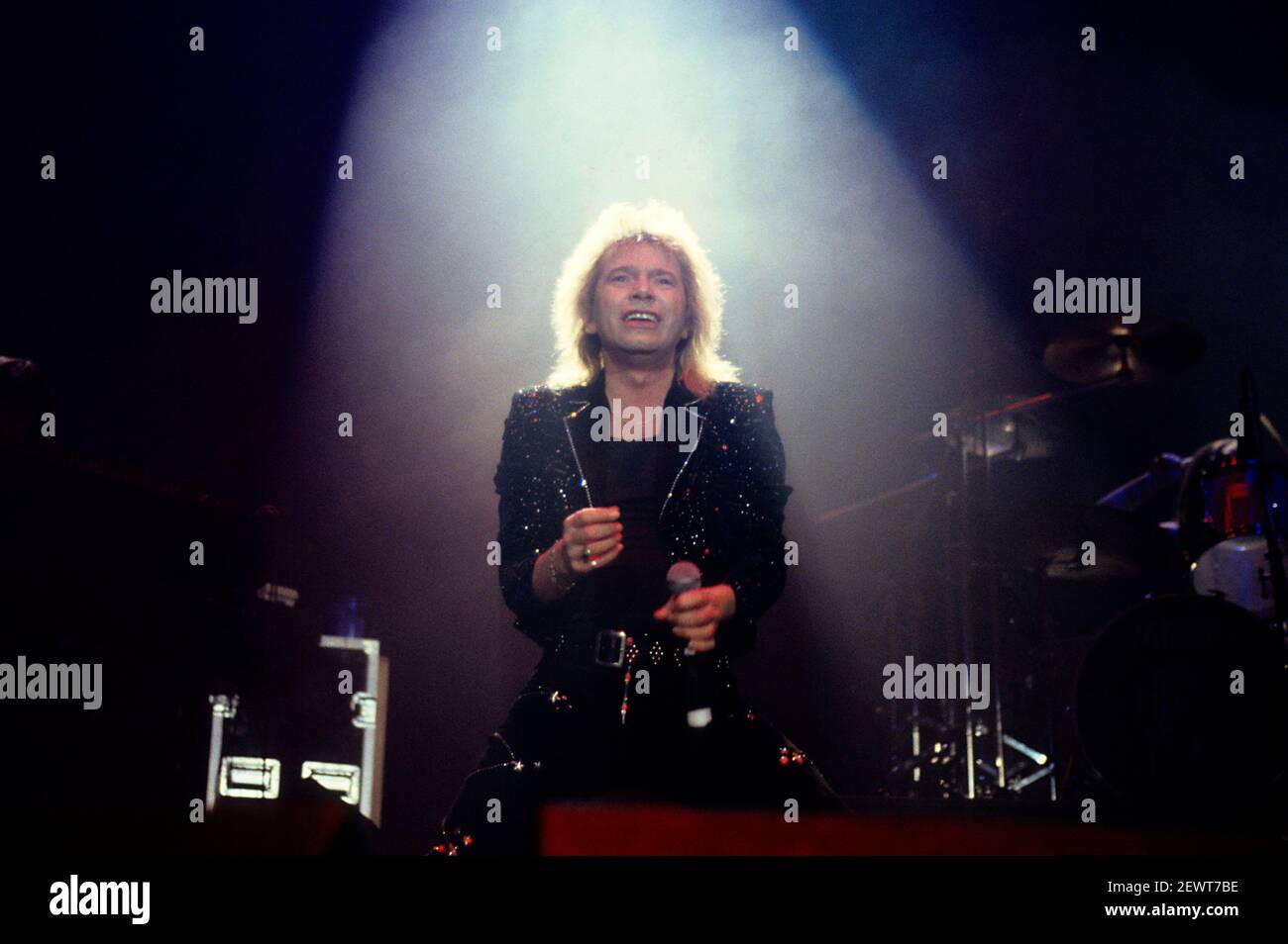 Bob Catley from Magnum live at a 'European Tour 91' concert at ...
