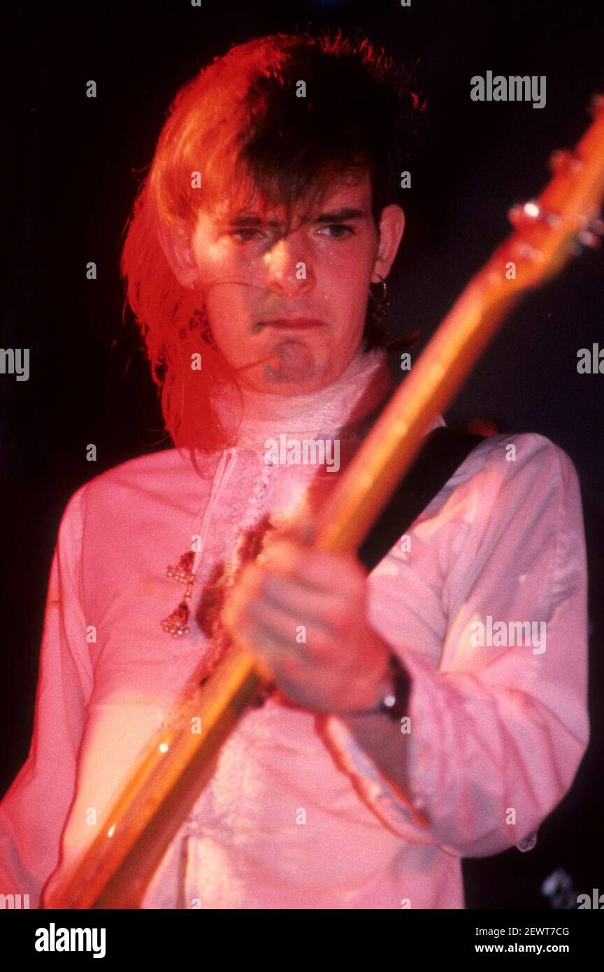 Jamie Stewart from The Cult live at Hammerswithh Palais. London, June ...