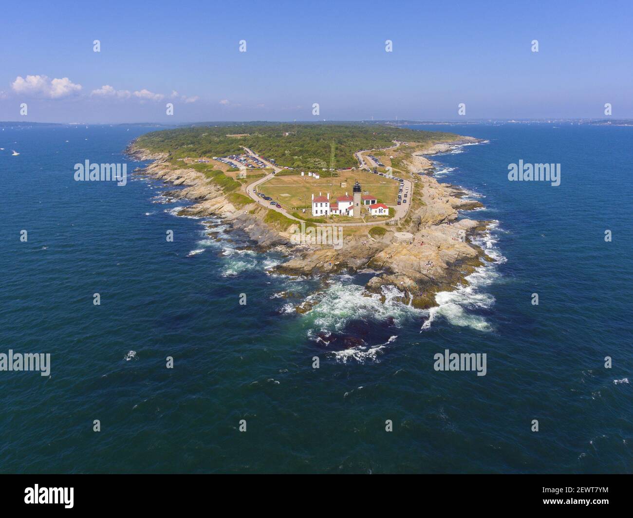 Conanicut island lighthouse hi-res stock photography and images - Alamy