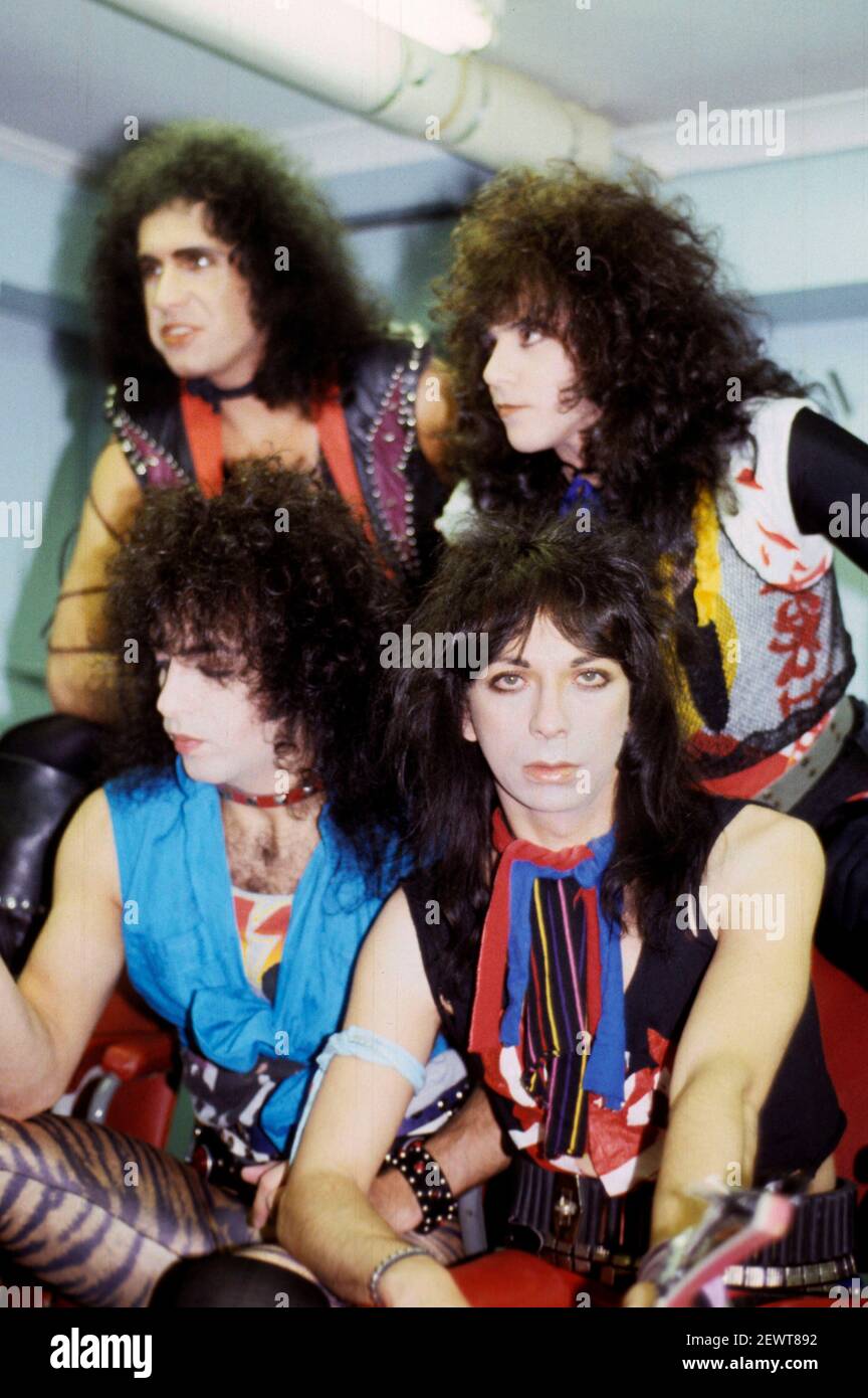 Standing: Gene Simmons/The Demon and Eric Carr/The Fox, sitting: Paul ...