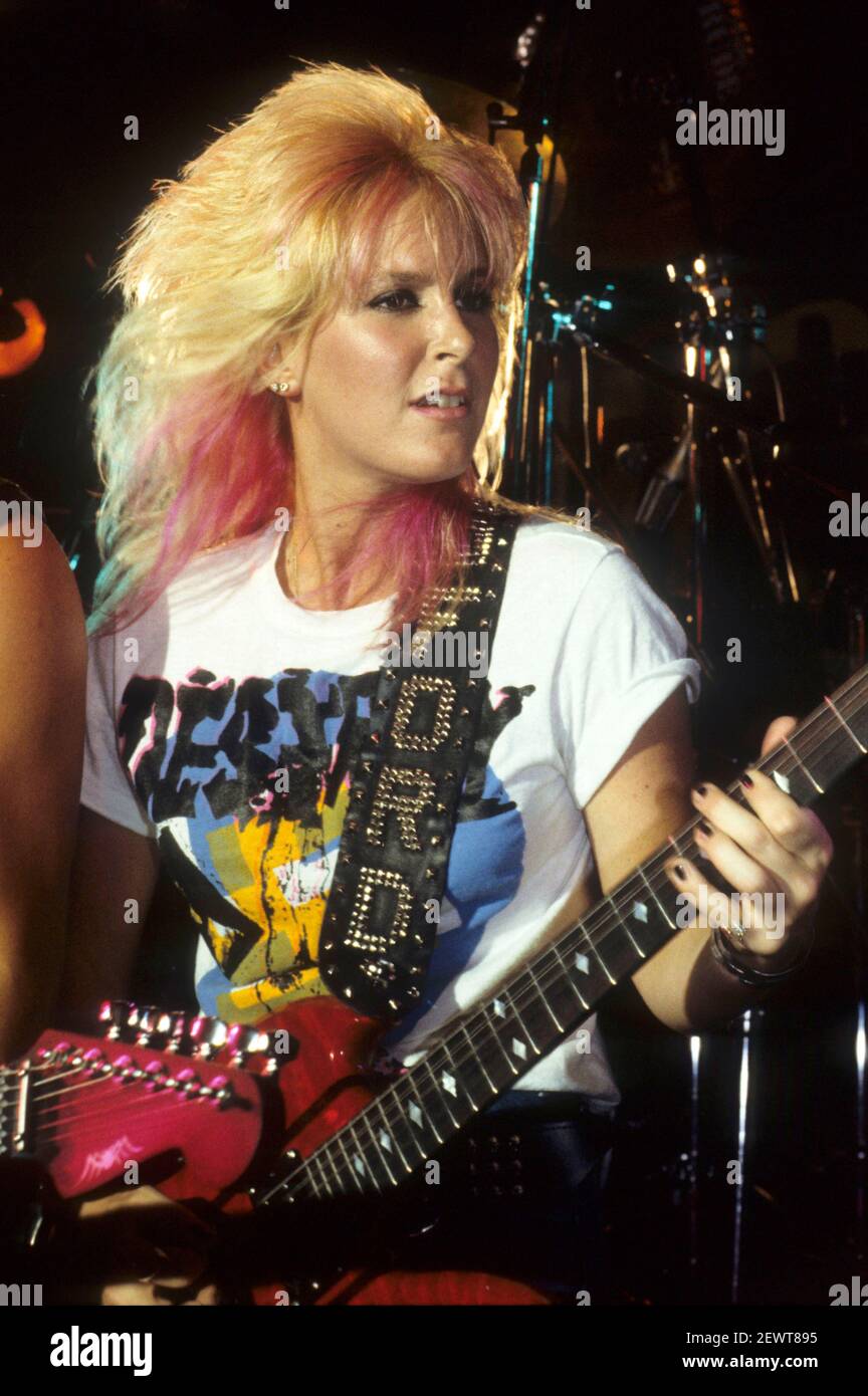 Lita Ford live at the Marquee Club. London, 14.06.1984 | usage ...
