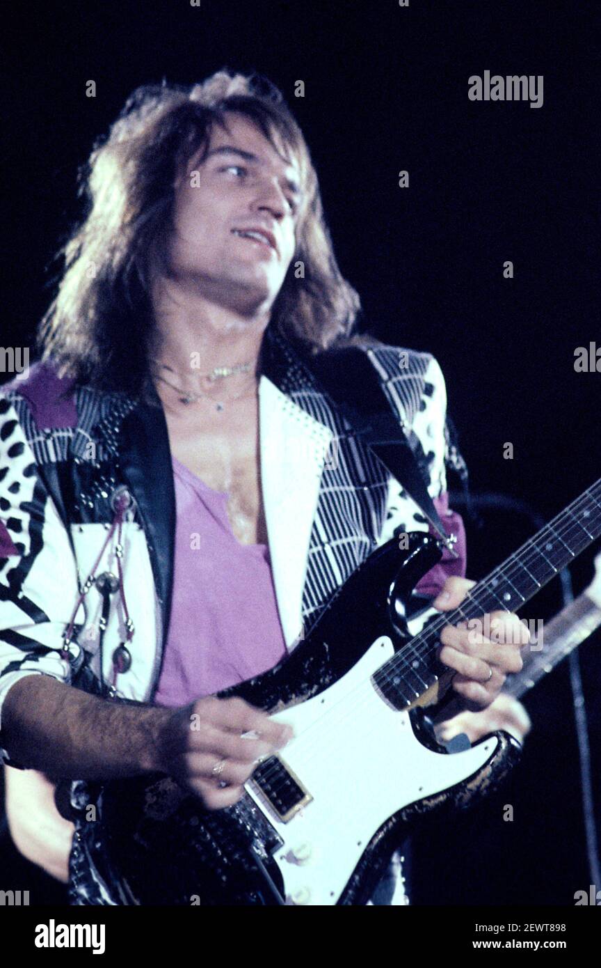 Matthias Jabs of the Scorpions live at a concert of the 'Savage ...