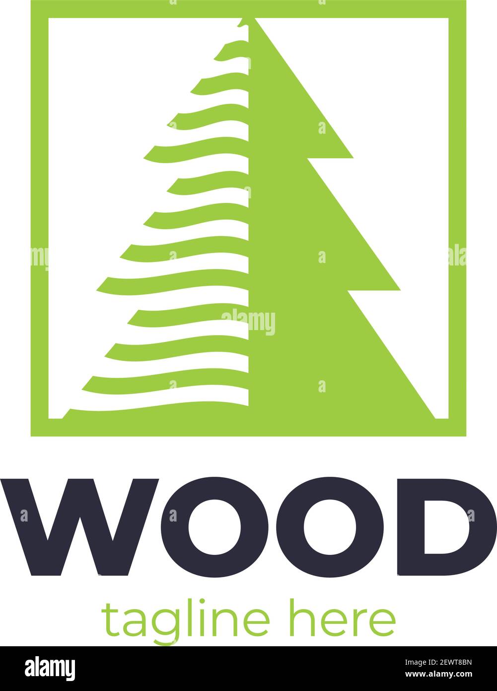 arrow up tree logo vector business symbol illustration design. Wood ...