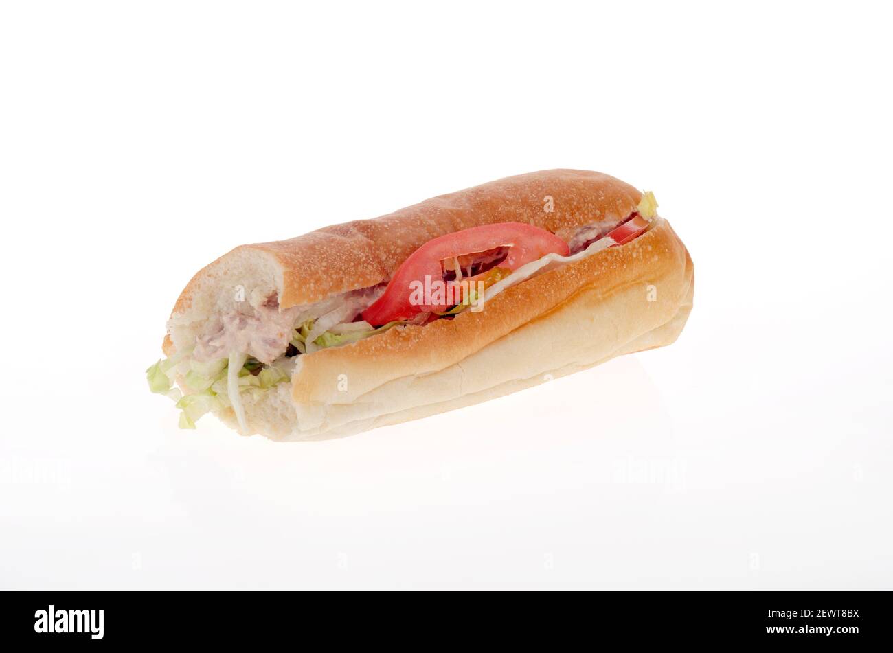 Subway Tuna Sub Stock Photo - Alamy