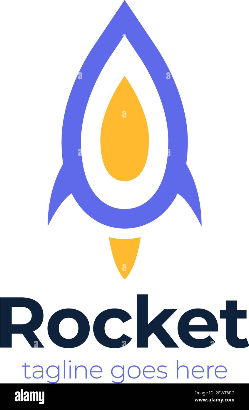 Simple rocket logo design icon template. Cool Rocket logo designs ...