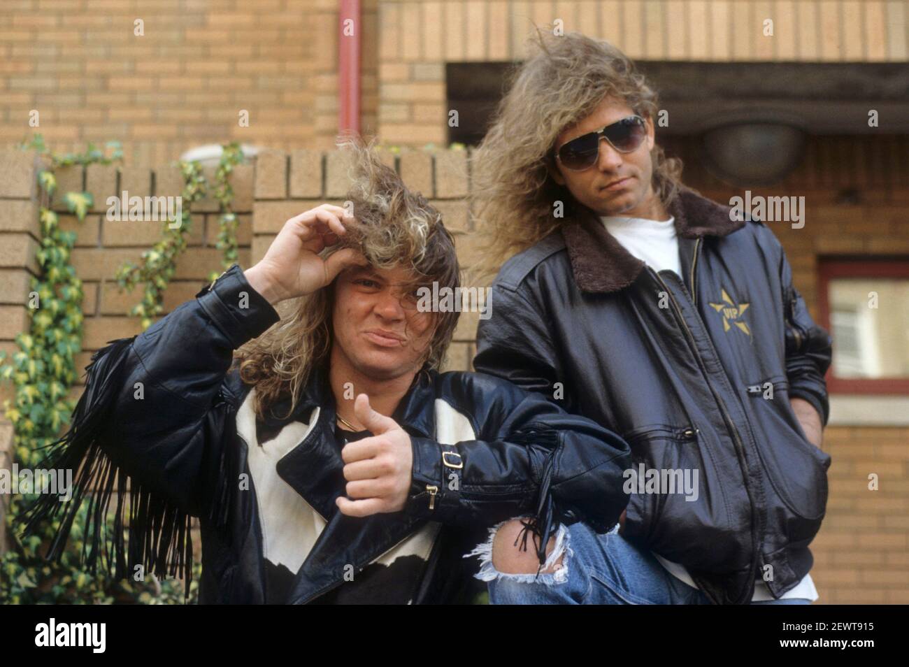 Icon's Dan Wexler and Jerry Harrison at a photoshoot at Atlantic ...