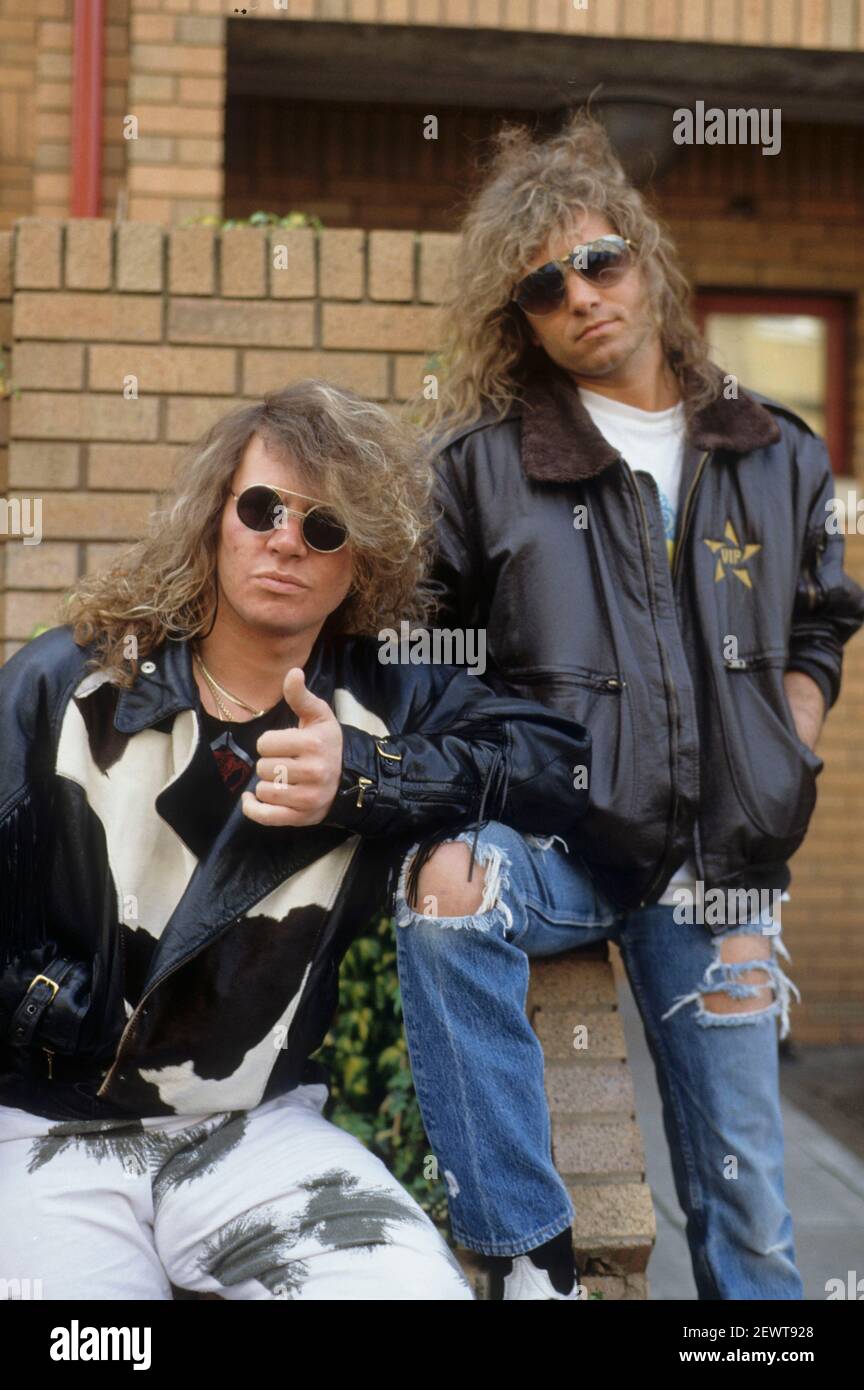 Icon's Dan Wexler and Jerry Harrison at a photoshoot at Atlantic ...