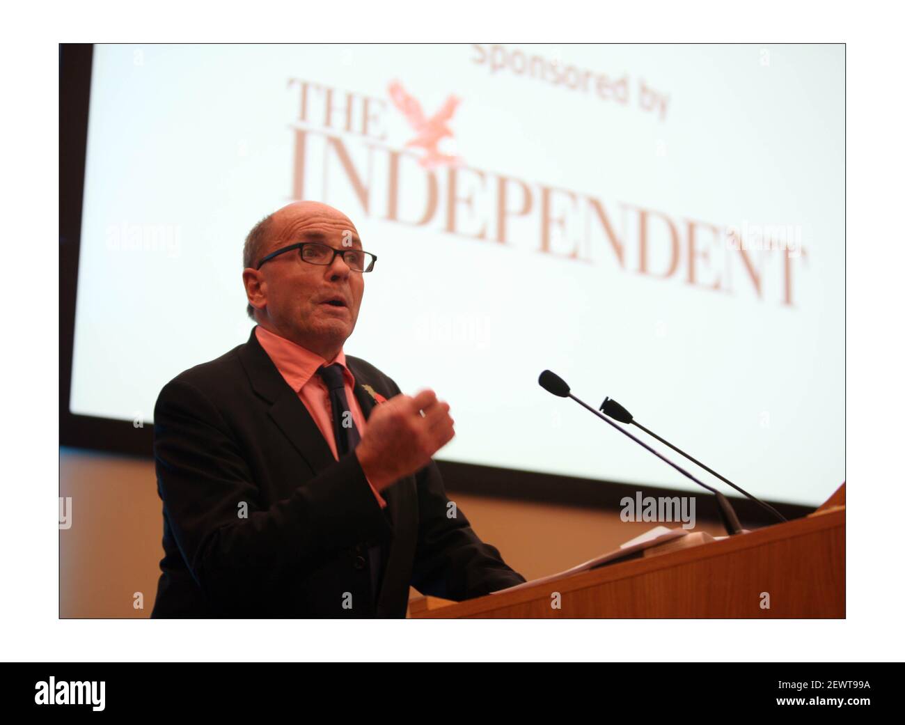 The Longford Lecture...photograph by David Sandison The Independent ...