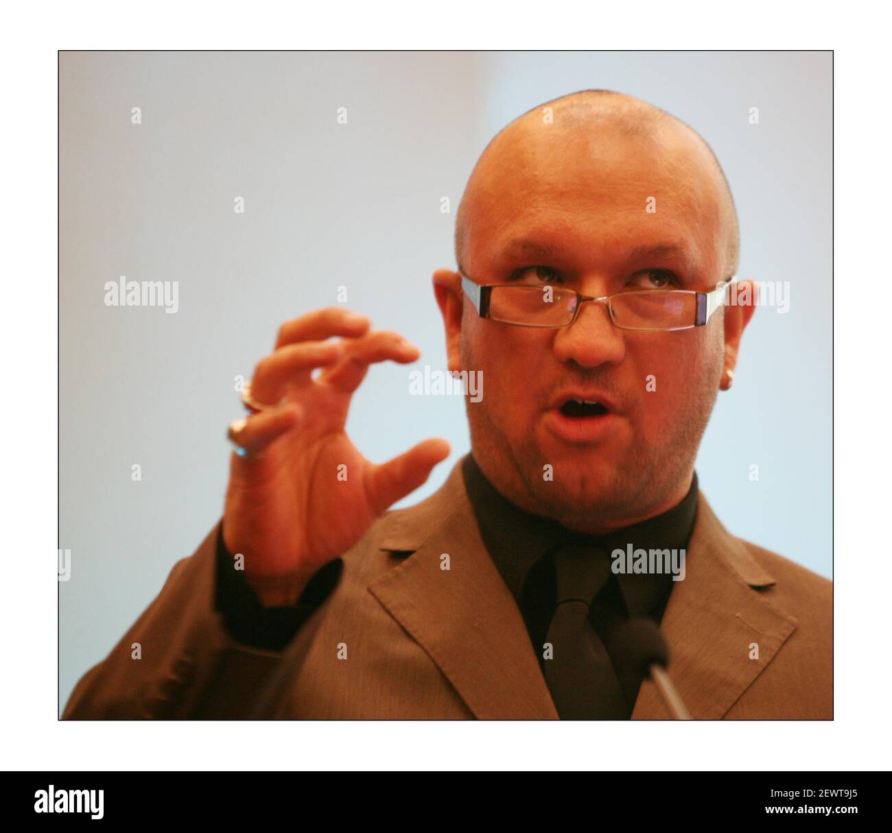 The Longford lecture... Jason Warrphotograph by David Sandison The ...