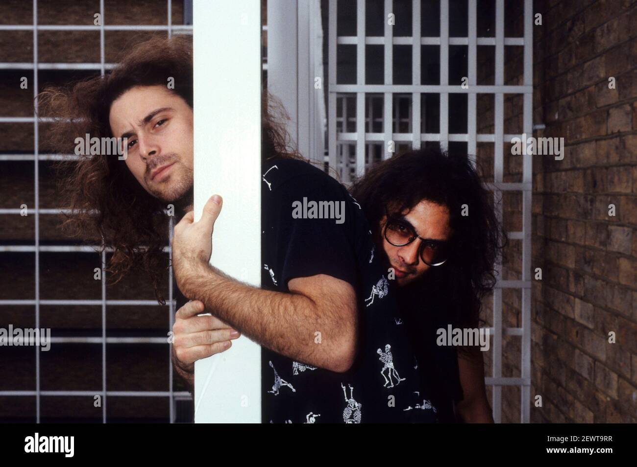 Armored Saint's John Bush at an exclusive photoshoot at the Holiday Inn ...