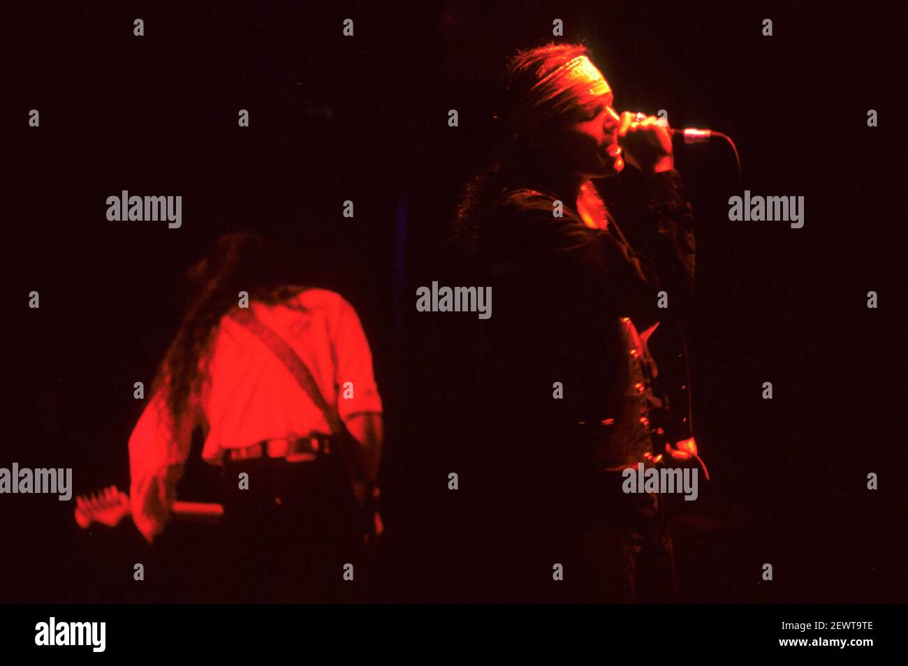 Jake E. Lee and Ray Gillen from Badlands live at the Astoria. London ...