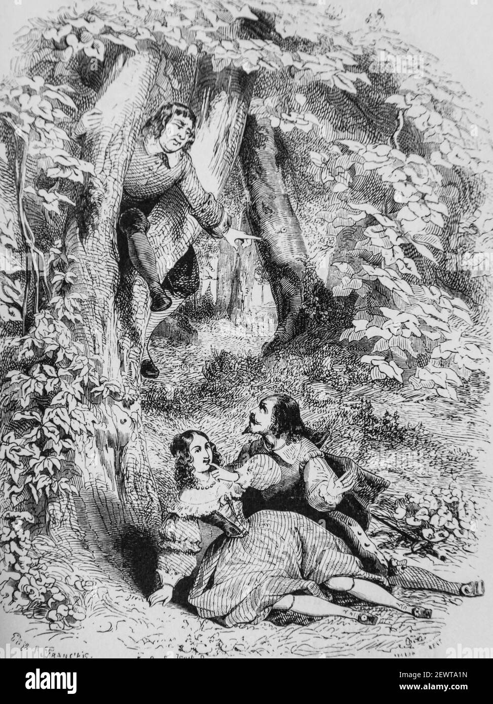 le villageois qui cherche son veau, , contes de la fontaine editeur ...