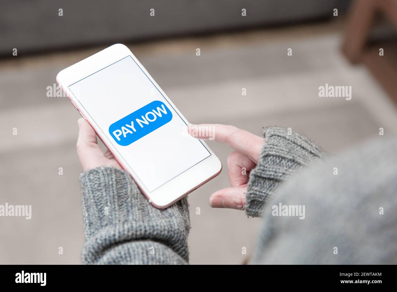 Tapping a button hi-res stock photography and images - Alamy