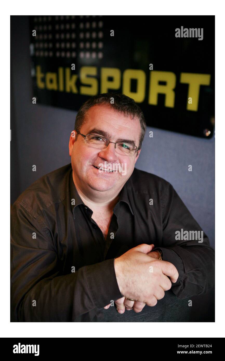 John Gaunt radio personality on Talk Sport Radio pic David Sandison 16 ...