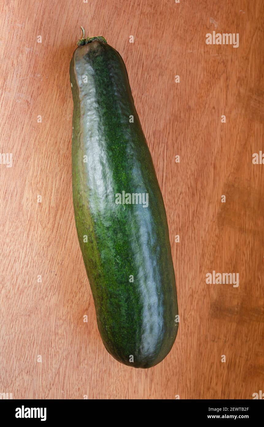 Long Green Zucchini Stock Photo - Alamy