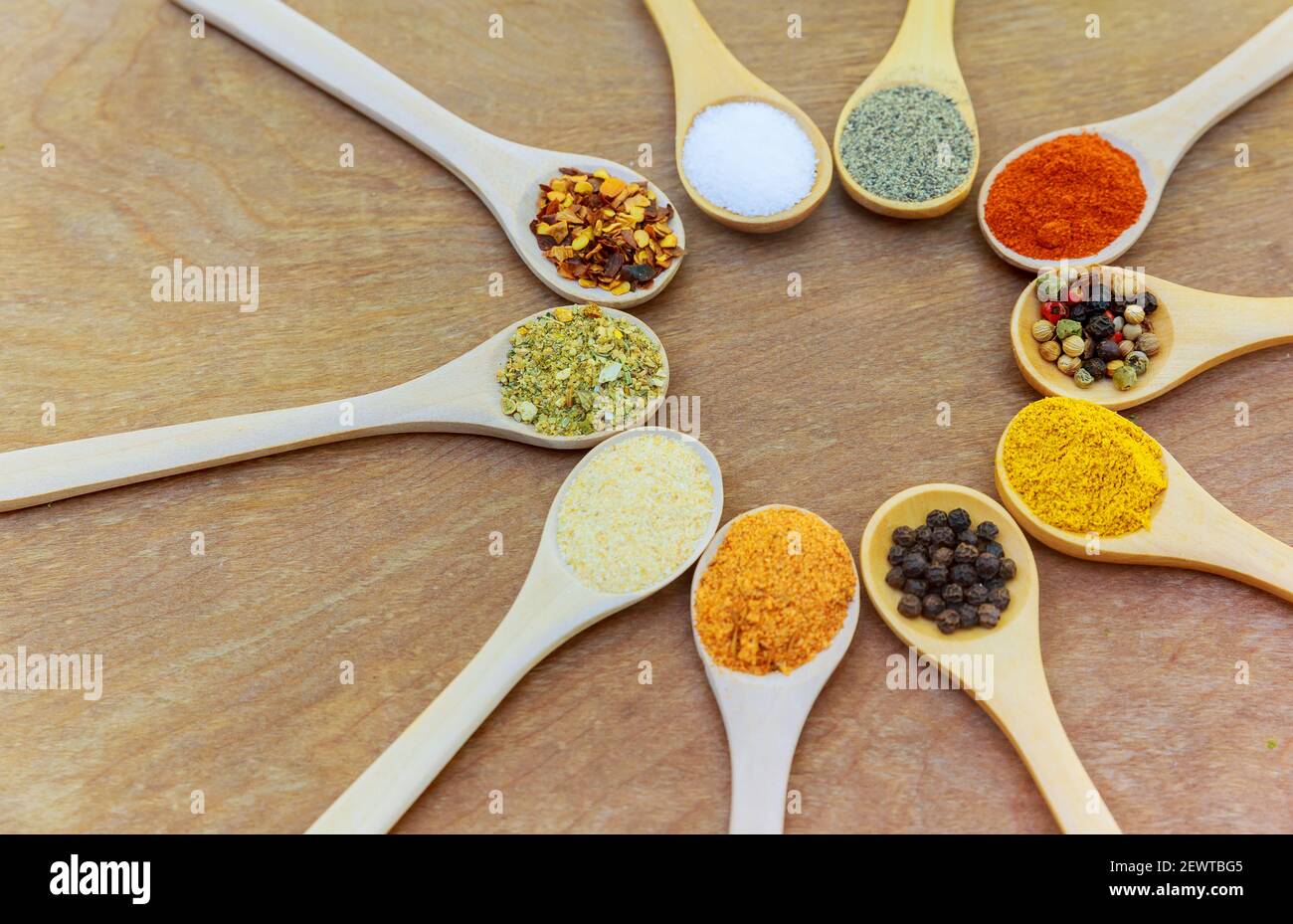 Herbs and spices.Aromatic ingredients and natural food additives ...