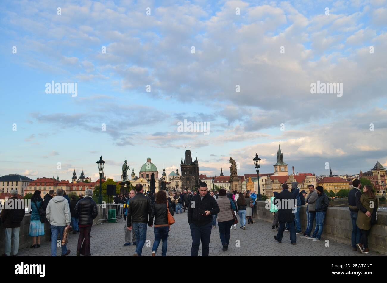 Prague, Czech Repuclic -2016: Prague's famous, touristic, crowded ...