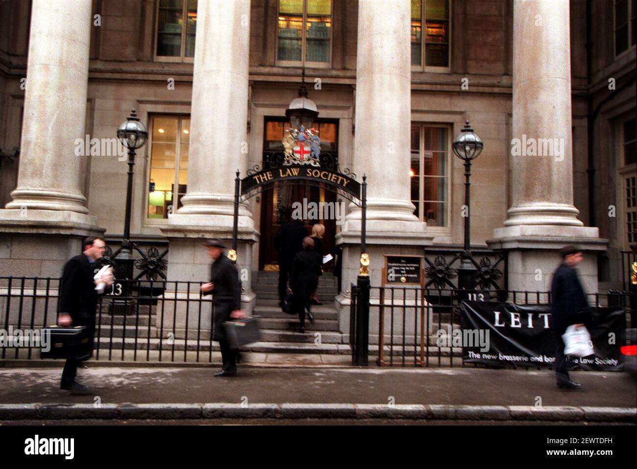 London Buildings law society January 2000 Stock Photo - Alamy