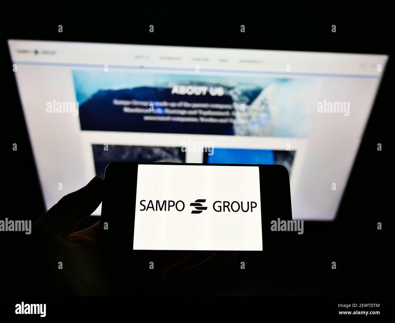 Sampo group logo hi-res stock photography and images - Alamy