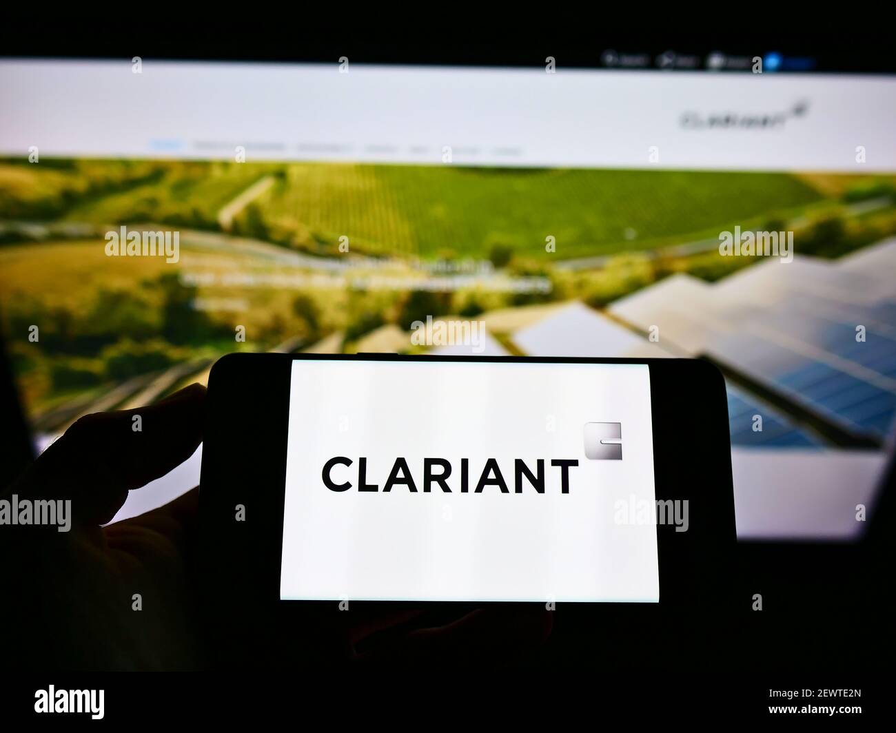 The logo of clariant hi-res stock photography and images - Alamy