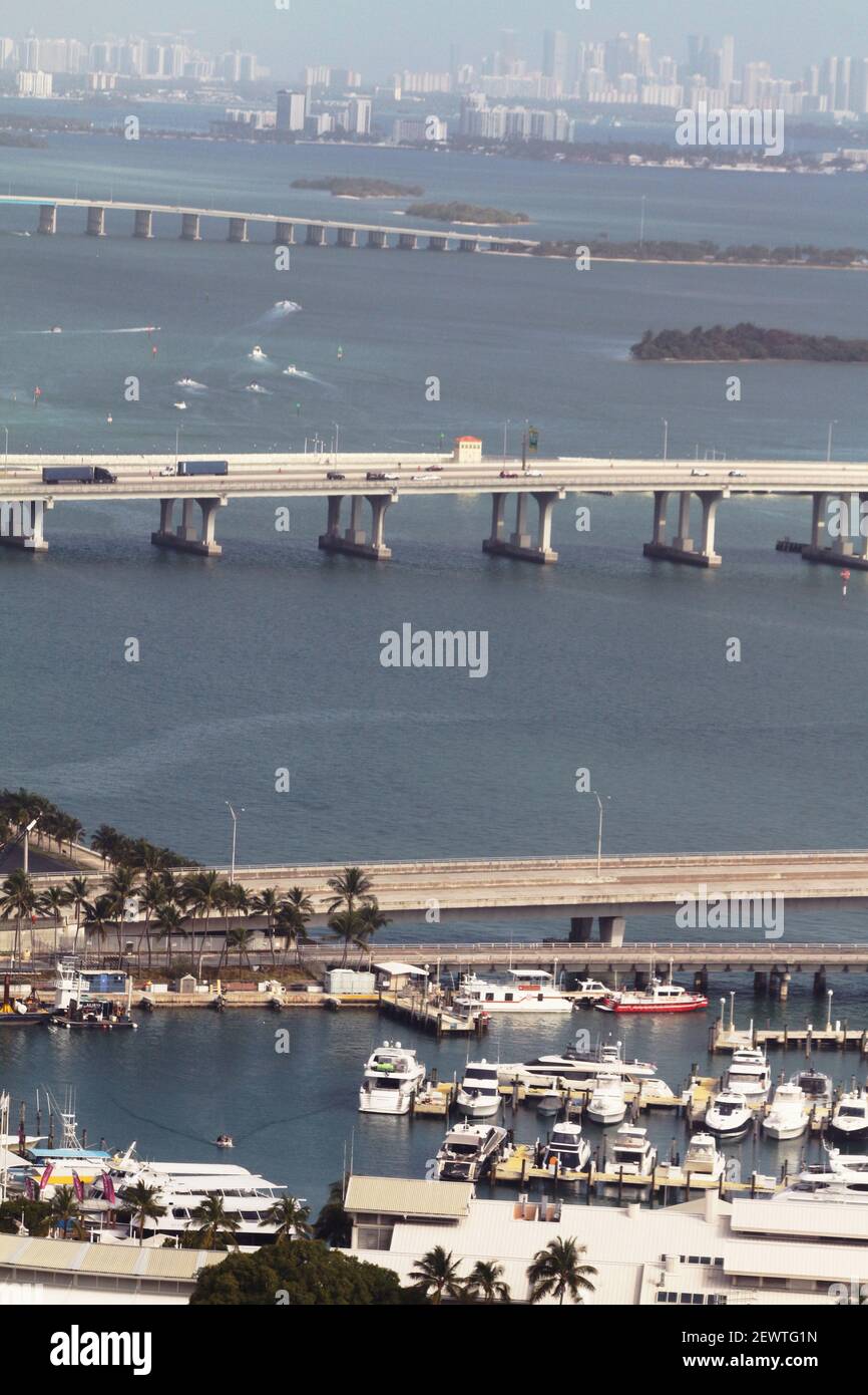 Julia tuttle causeway bridge hi-res stock photography and images - Alamy