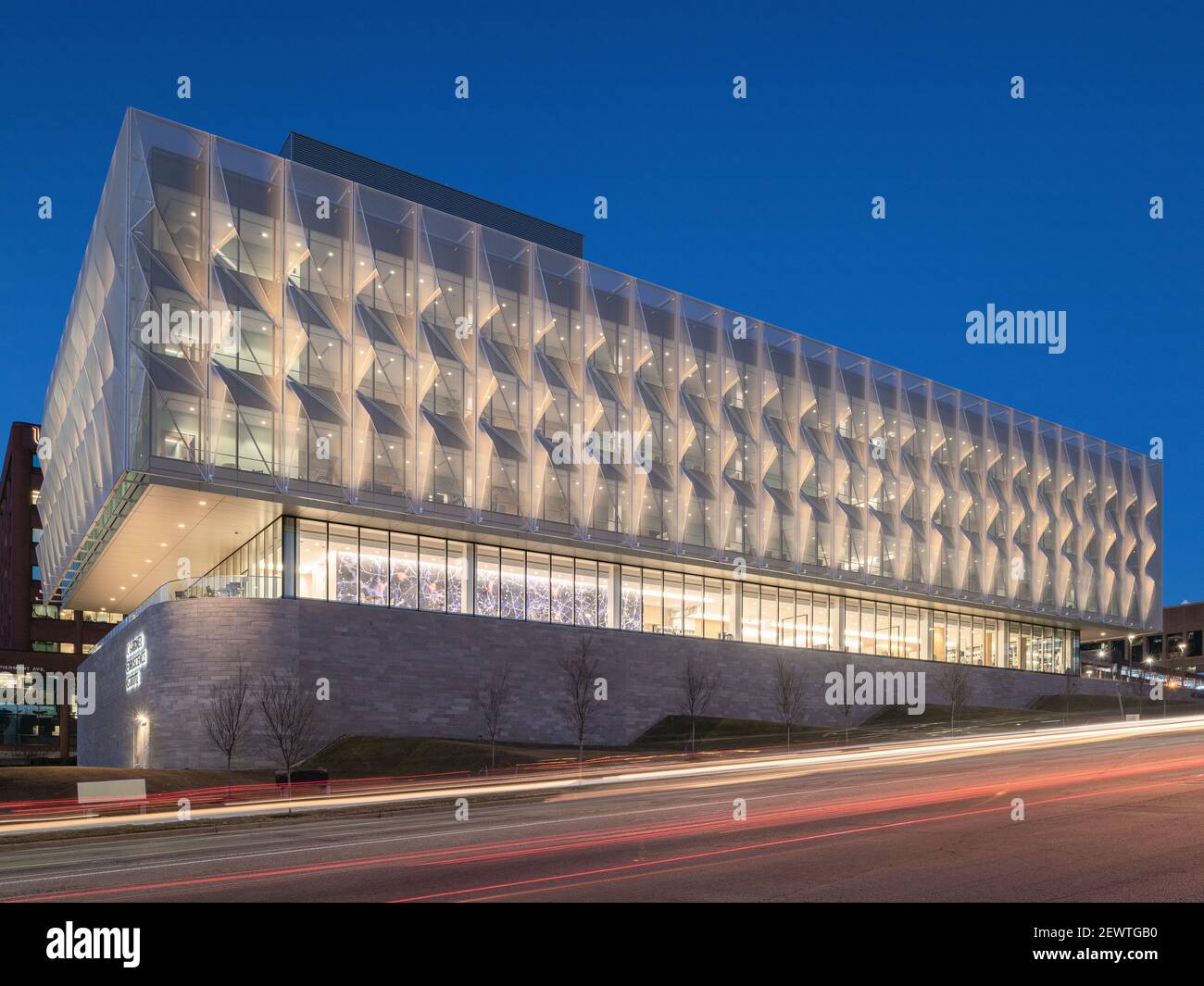 Gardner Neuroscience Institute at the University of Cincinnati, designed by Perkins & Will Stock ...