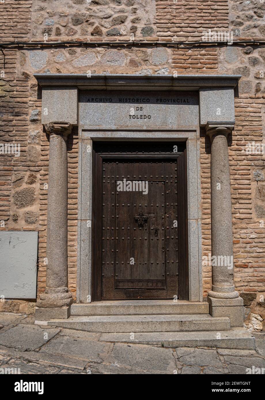 Toledo, Spain, July 2020 - Provincial Historic Archive in the city of ...