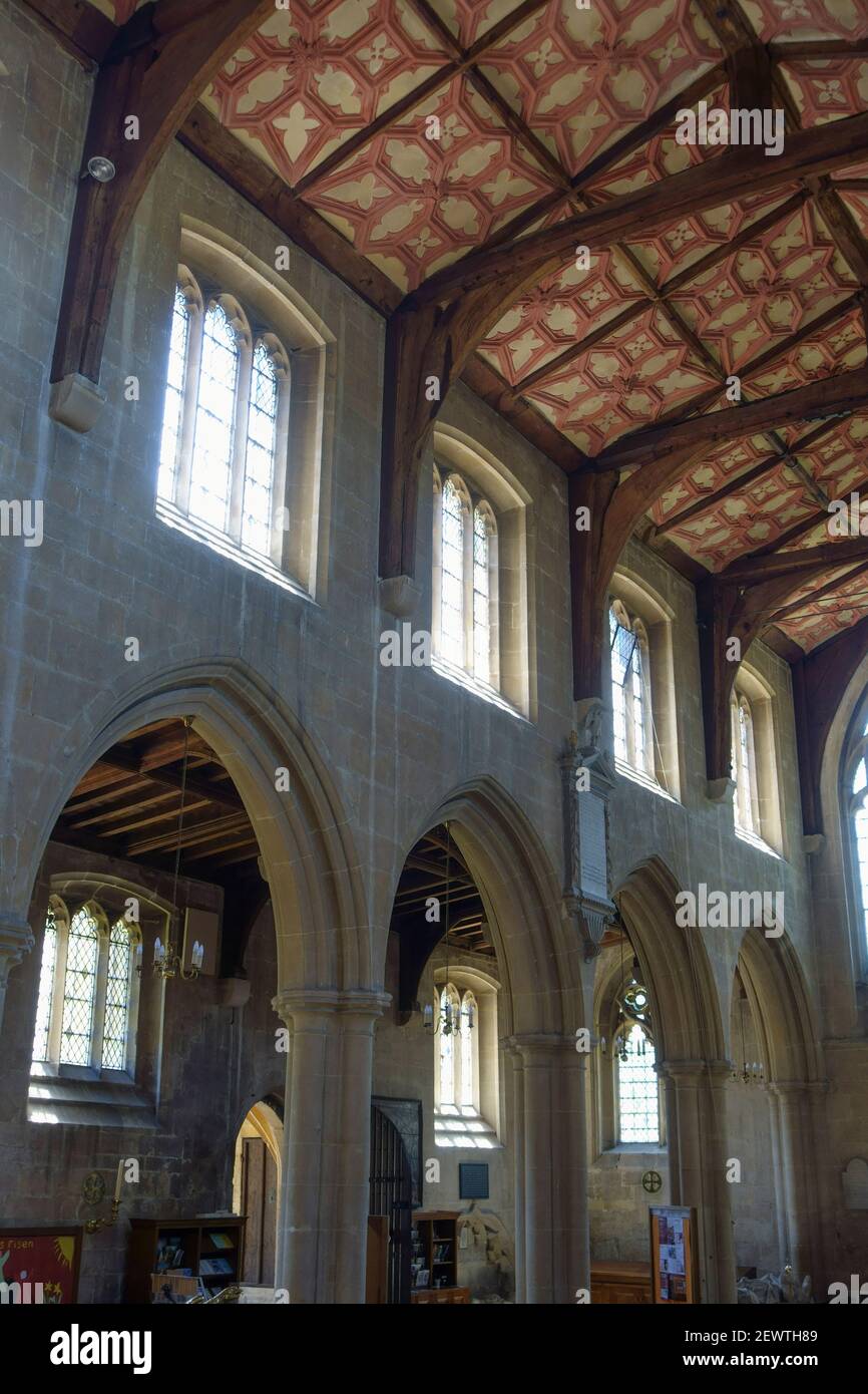 Edington Priory Wiltshire England UK Stock Photo - Alamy