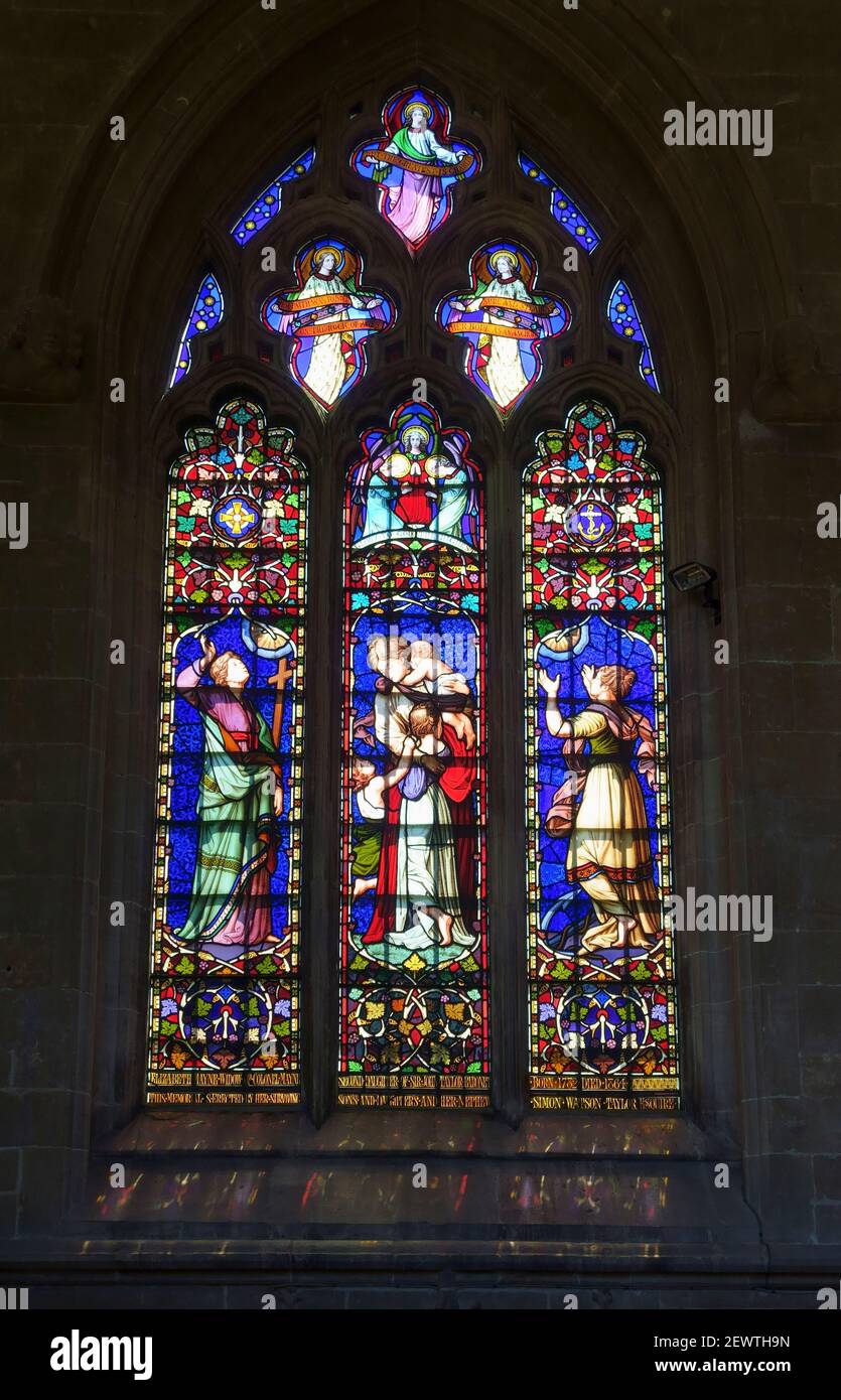 Edington Priory Wiltshire England UK Stock Photo - Alamy