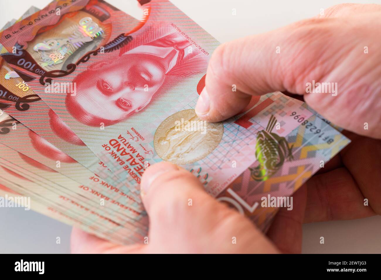 Stack new zealand dollar hi-res stock photography and images - Alamy
