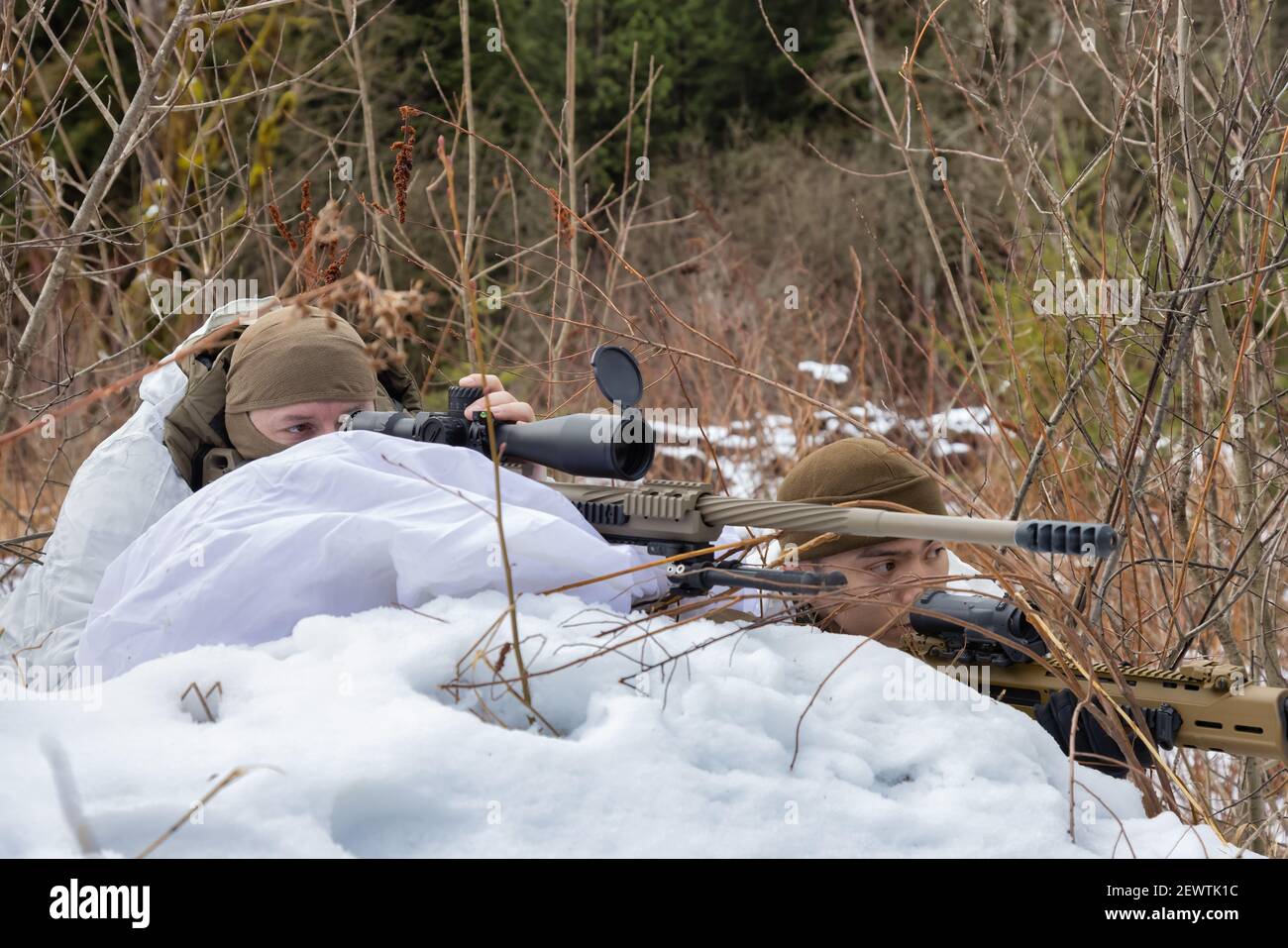 Canadian army sniper hi-res stock photography and images - Alamy