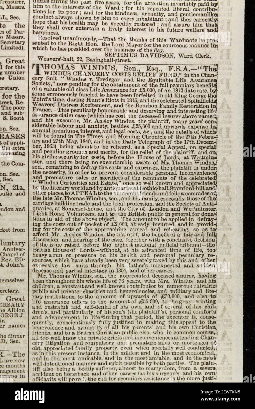 Thomas windus hi-res stock photography and images - Alamy