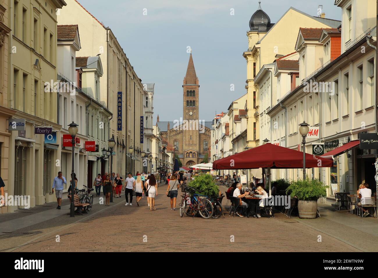 Street in Potsdam,Germany Stock Photo - Alamy