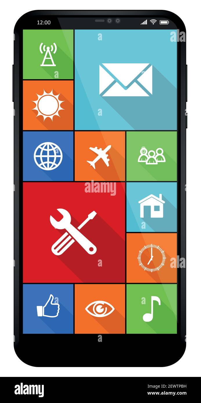 Android Phone Icon Vector