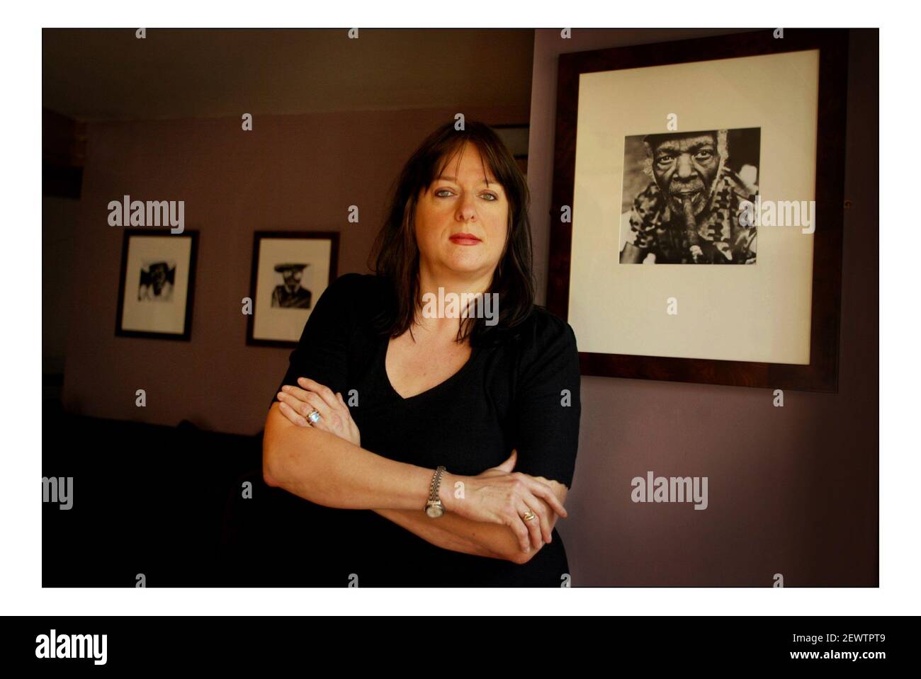 Julie Burchill in a hotel in Brightonpic David Sandison 30 August 2005 ...