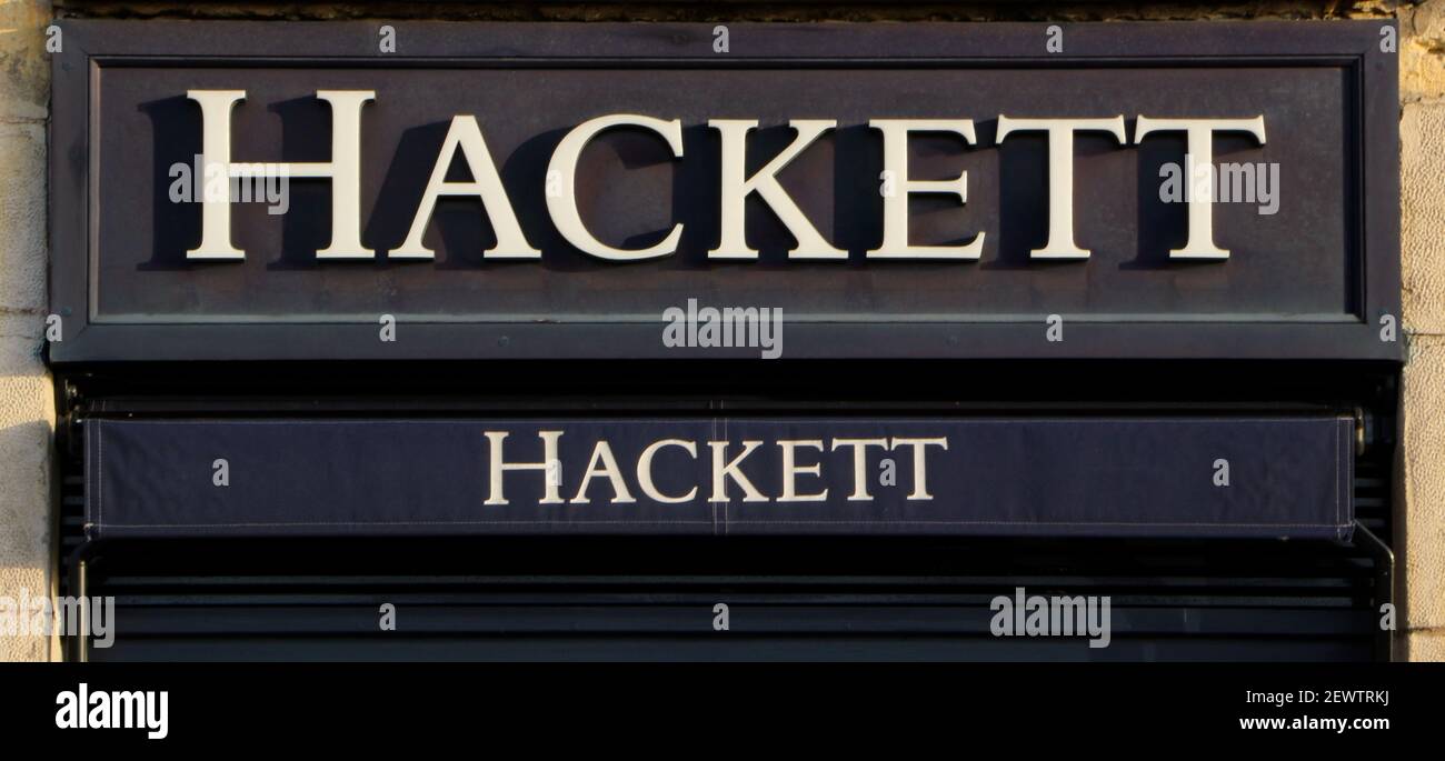 Hackett clothes shop hi-res stock photography and images - Alamy