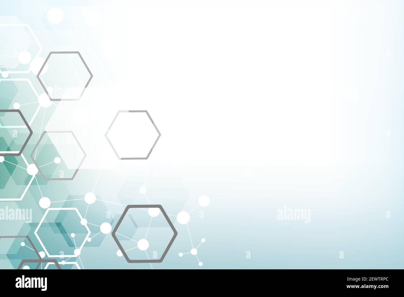 Technology Structure Molecular Connect Elements Connection With