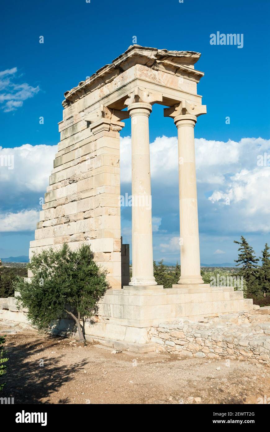 The Sanctuary of Apollo Hylates, Cyprus Stock Photo - Alamy