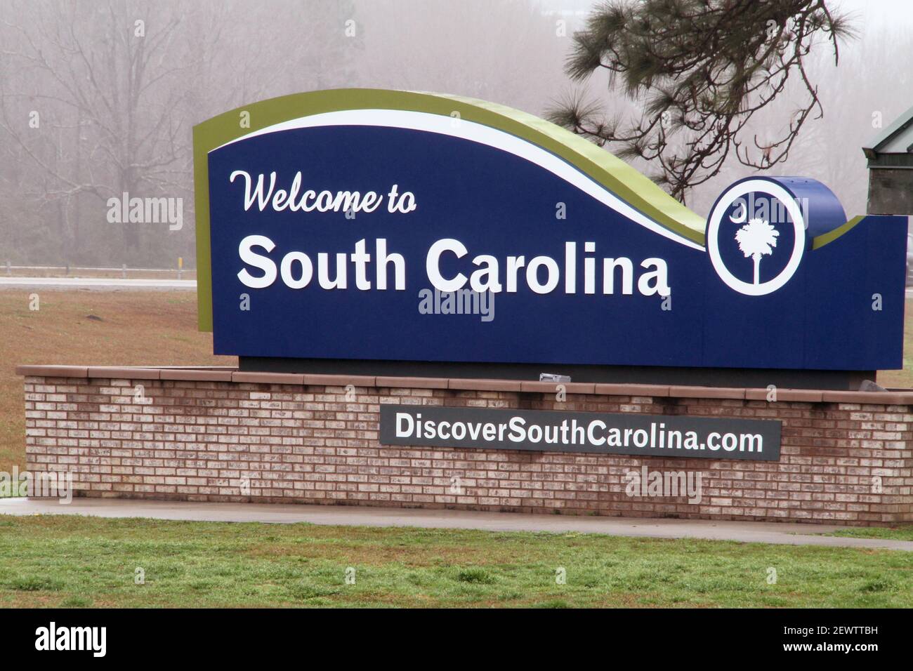 Welcome south carolina state hi-res stock photography and images - Alamy