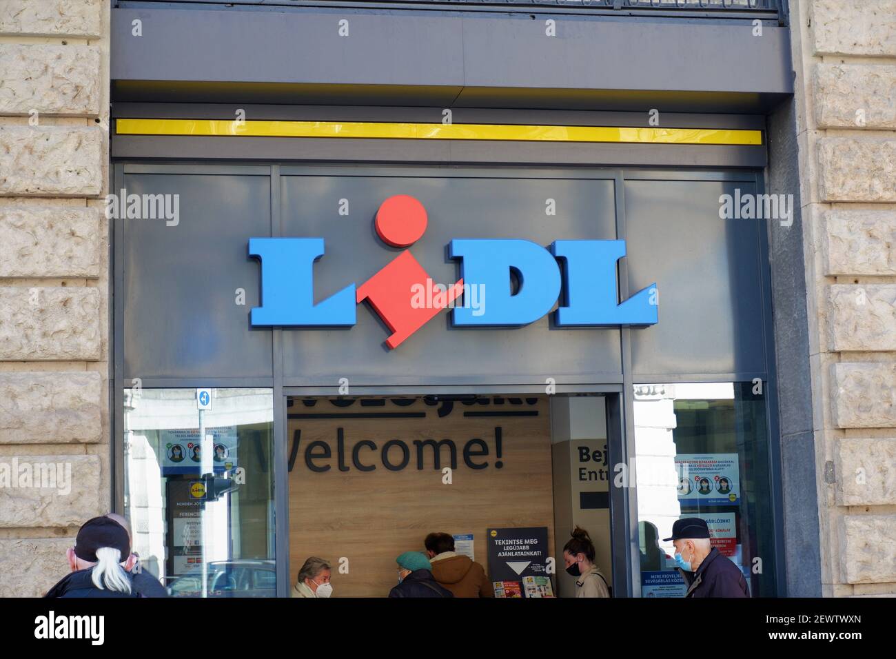 Budapest lidl hi-res stock photography and images - Alamy
