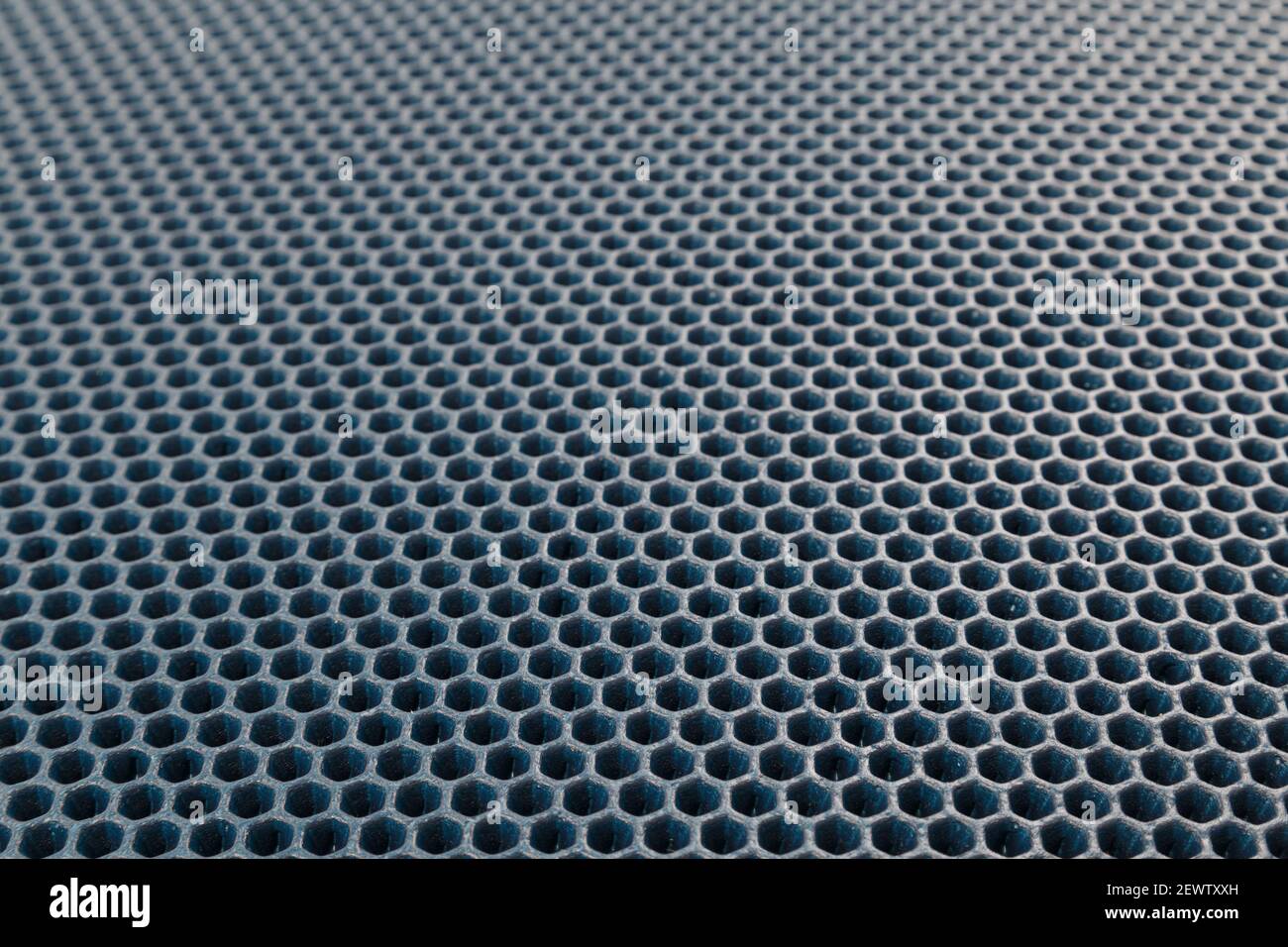 blue hexagonal punched EVA - ethylene vinyl acetate foam carpet linear ...