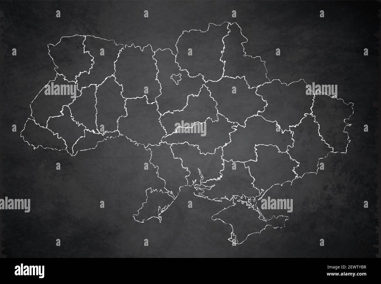 Ukraine blank map hi-res stock photography and images - Alamy