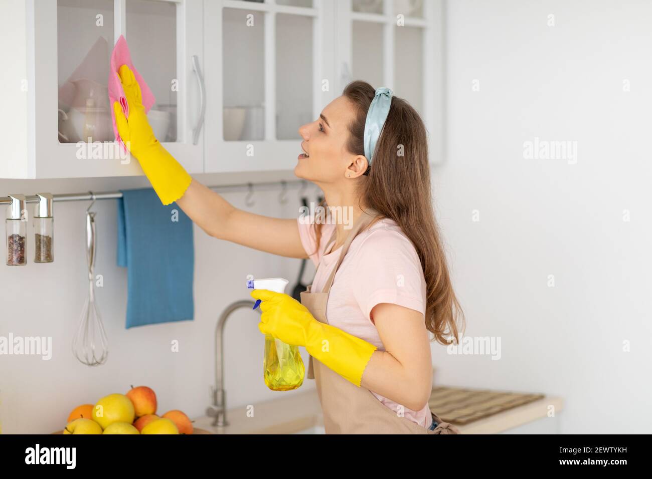 Cleaning supplies cabinet hi-res stock photography and images - Alamy